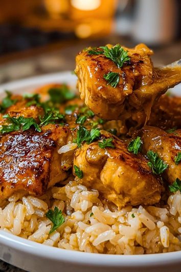 Stick of Butter Chicken Rice