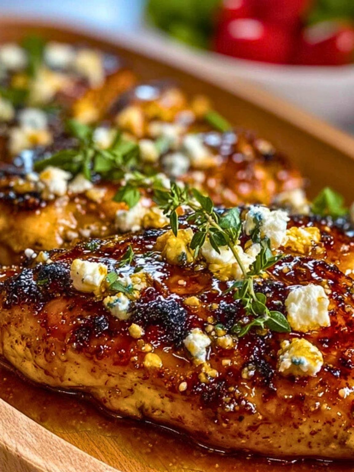 Hot Honey Infused Feta ChickenHot Honey Infused Feta ChickenHot Honey ...