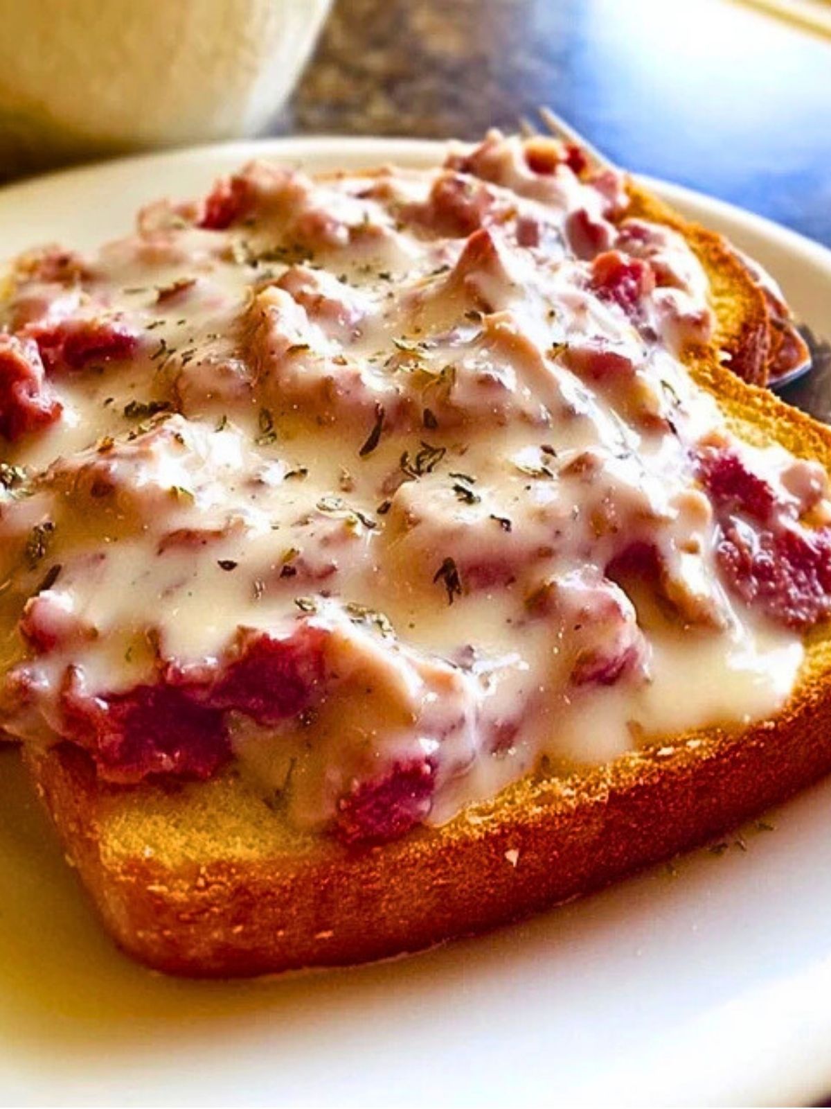 Creamed Chipped Beef on Toast Recipe