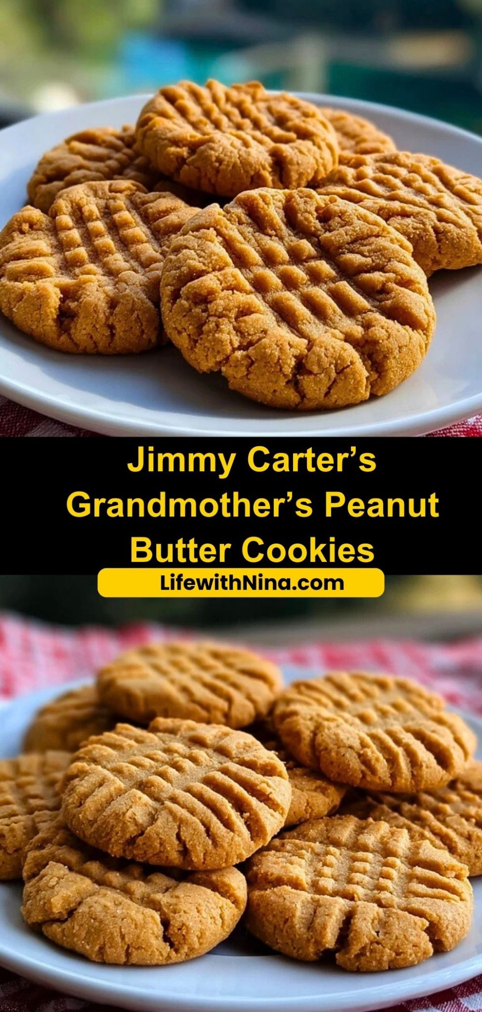 Jimmy Carter’s Grandmother’s Peanut Butter Cookies