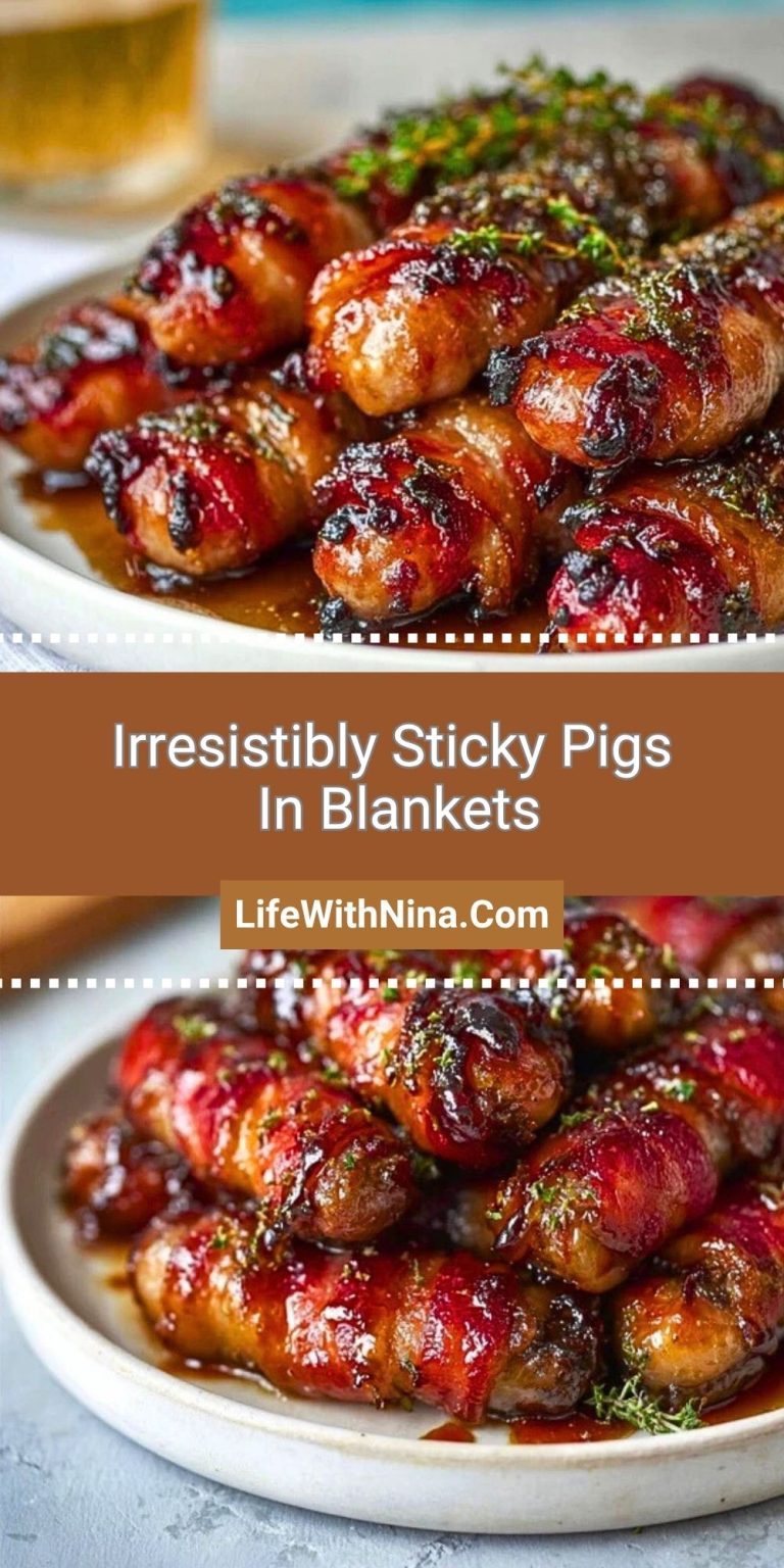 Irresistibly Sticky Pigs In Blankets