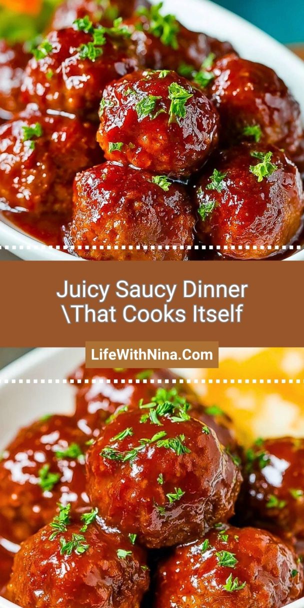 Juicy Saucy Dinner That Cooks Itself