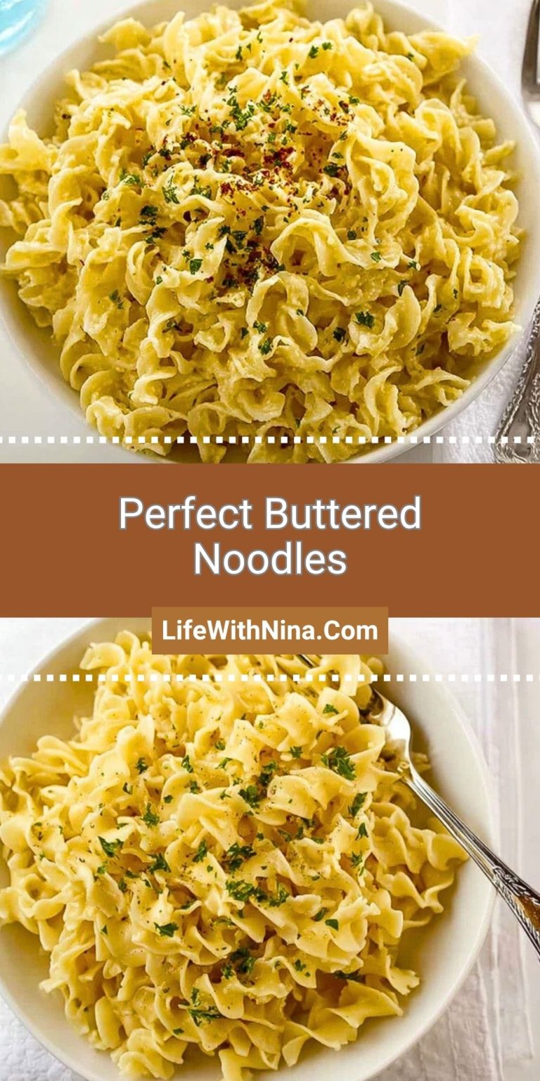 Perfect Buttered Noodles