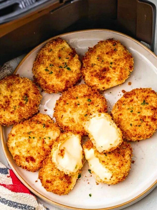 Air Fried Babybel Cheese