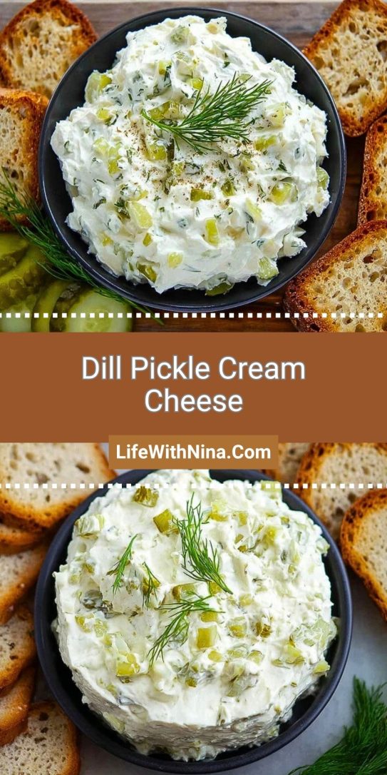 Dill Pickle Cream Cheese